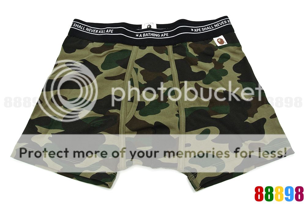A BATHING APE BAPE CLASSIC MEN'S 1ST CAMO BOXER UNDERWEAR | eBay