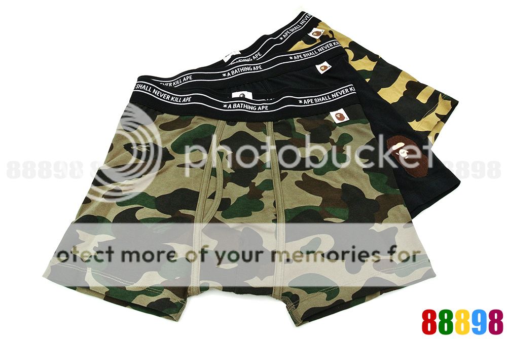 A BATHING APE BAPE CLASSIC MEN'S 1ST CAMO BOXER UNDERWEAR | eBay