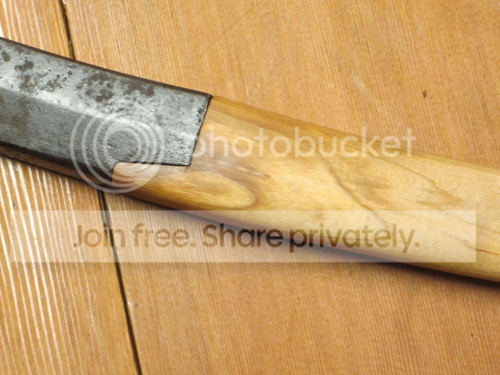 Finnish broad axe, new haft and hang | BladeForums.com