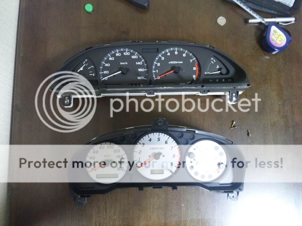 S13 instument cluster in S15 dashboard writeup - Zilvia.net Forums ...